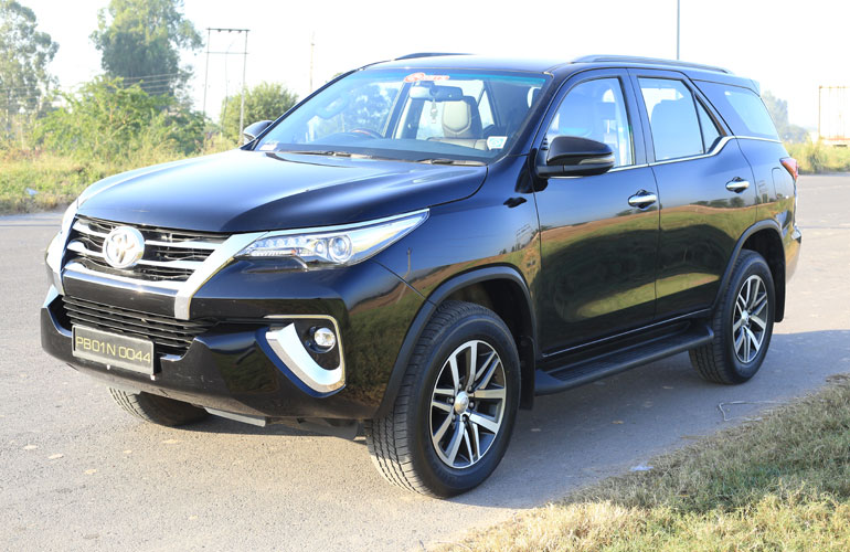 Toyota Fortuner 2.8L 4x4 Self Drive Automatic Car